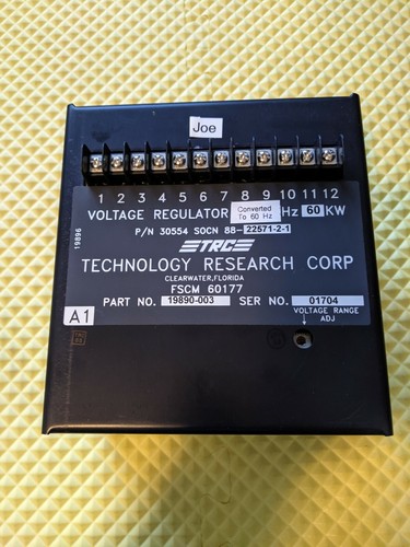 MEP-804A MEP-804B MEP-805A MEP-806A TRC Voltage Regulator TQG Military ...