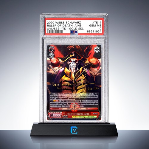 PSA 10 - Ruler Of Death, Ainz TD SP Original Gold | Overlord EN Weiss ...