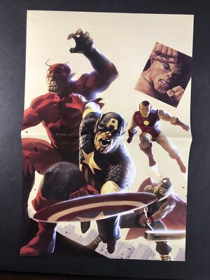 The Mighty Avengers #12 COVER Secret Invasion Marvel Comic Book Poster ...
