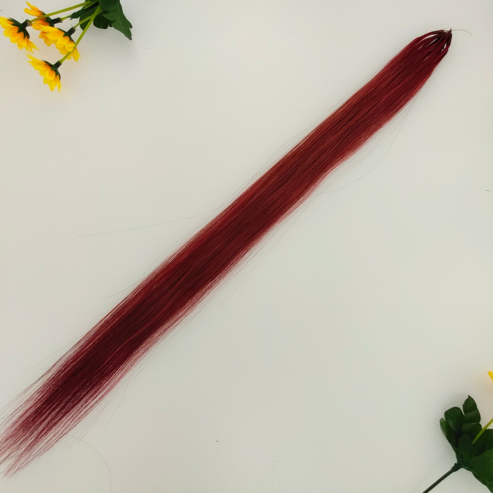 10pcs Micro Beads Nano Ring Remy Human Hair Extensions Double Drawn # ...