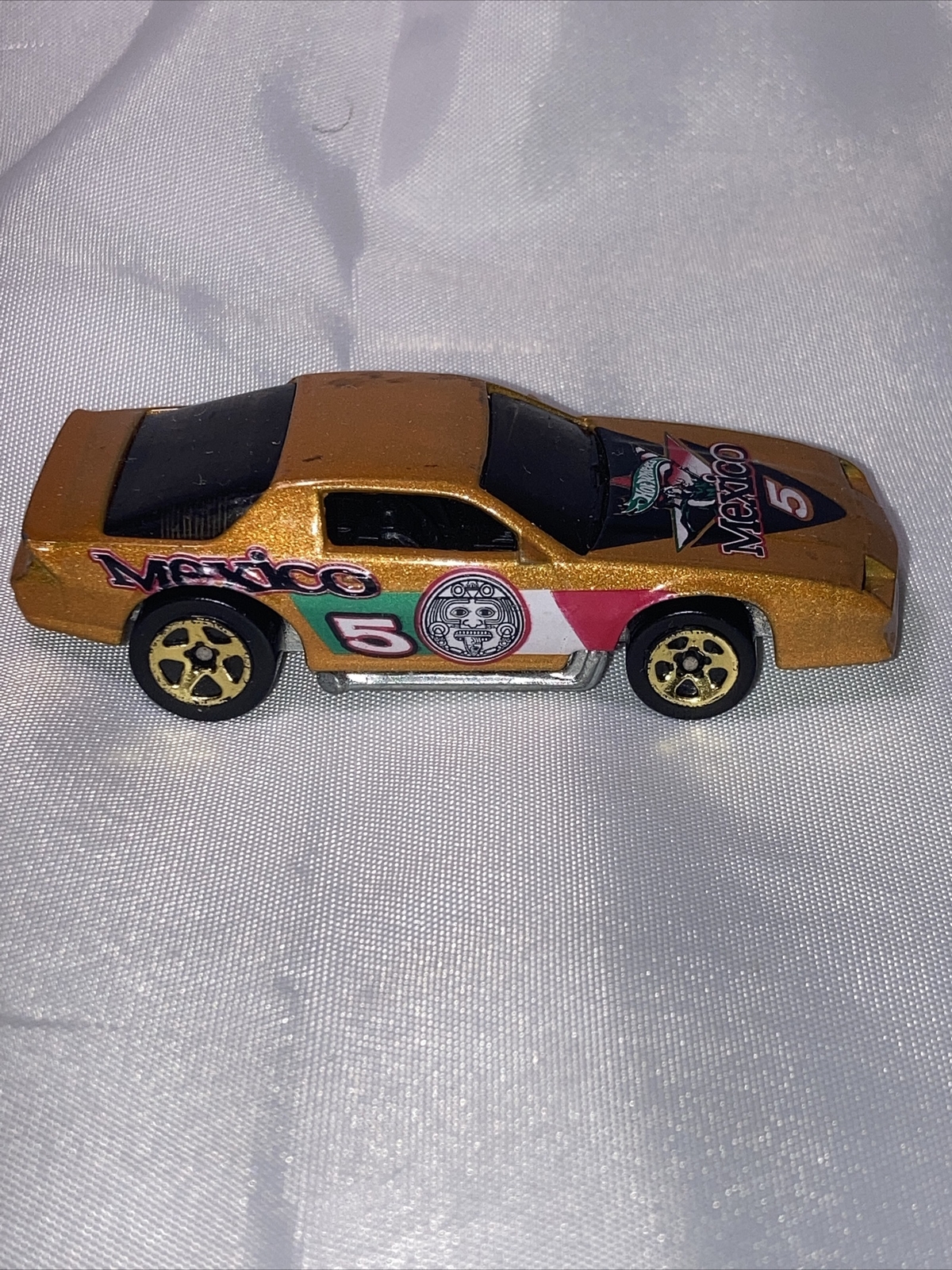 Vintage 1983 Hot Wheels Gold Camaro Z28 Mexico 5 Die Cast ULTRA RARE ...