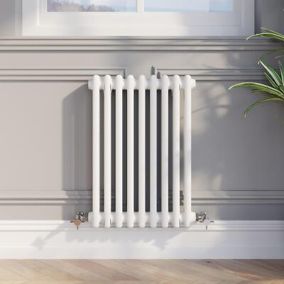 Traditional Colosseum Horizontal Double Bar Column Radiator 600x425mm ...