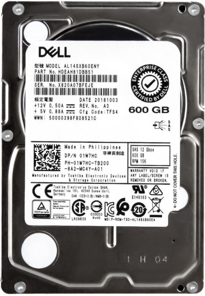 Dell+AL14SXB60ENY+600GB%2CInternal%2C15000+RPM%2C2.5inch+HardDrive ...