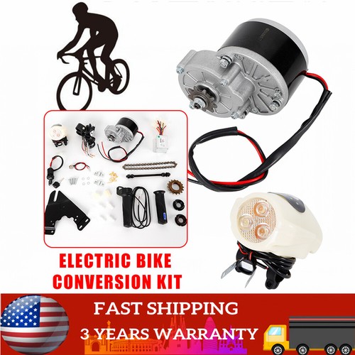 ELECTRIC BICYCLE MOTOR KIT E-BIKE CONVERSION KIT SIMPLE DIY EBIKE 22 ...