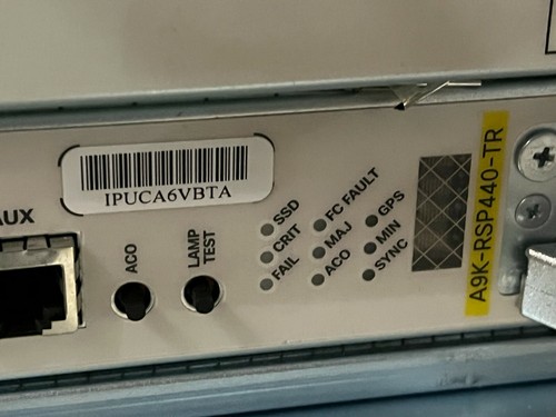 Cisco ASR9006-DC-V2 Router A9K-RSP440-TR A9K-MOD80-TR Tested Working ...