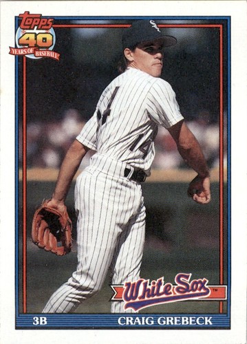 1991 Topps Craig Grebeck Chicago White Sox #446 | eBay