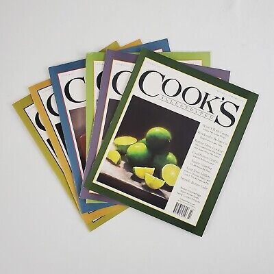 (6) Cooks Illustrated Magazines Complete 2017 Bimonthly Issues, Food ...