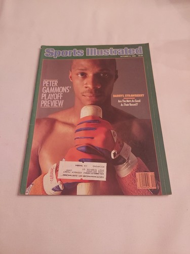 1986 October 6, Sports Illustrated Magazine, Peter Gammons Playoff ...