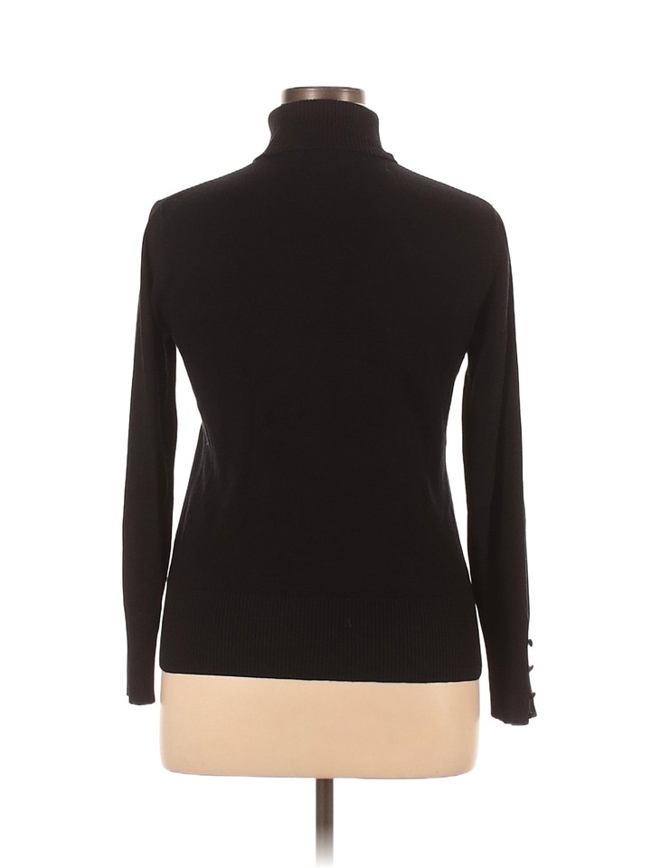 Spense Women Black Turtleneck Sweater XL | eBay