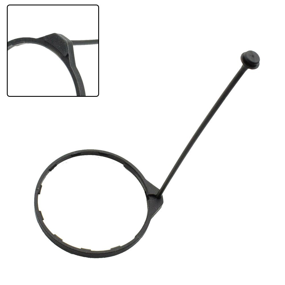 Black Gas Tank Cap Band Cord Tether Ring Part For Civic For Accord For ...