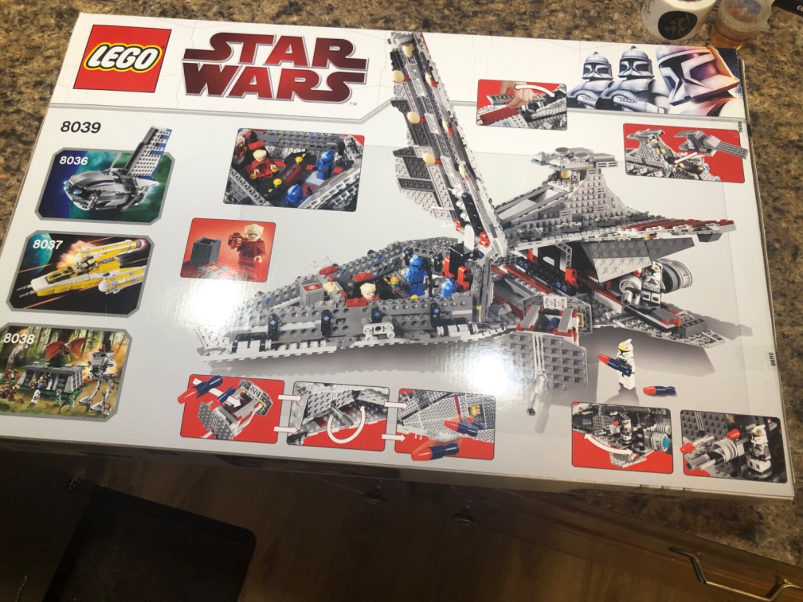 LEGO Star Wars: Venator-Class Republic Attack Cruiser (8039) for sale ...