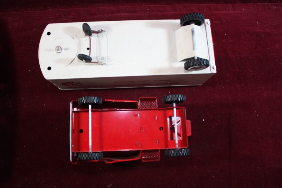 VINTAGE STRUCTO TRANSCONTINENTAL FLEET SET # 906 LIVESTOCK CAR HAULER ...