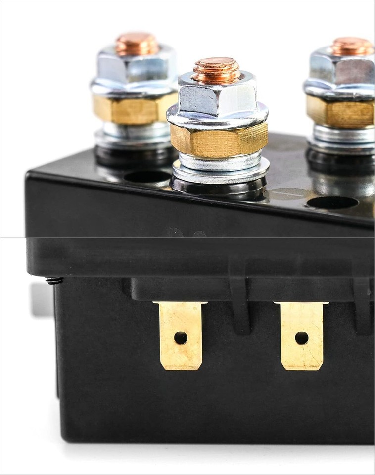 12V 500A Winch Solenoid Relay Controller Contactor 12000 LBS for Warn ...