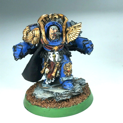 Metal Marneus Calgar Ultramarines Space Marine - Painted - Warhammer ...