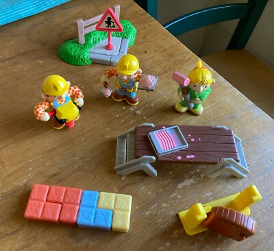 Bob's Workshop Toy Play Set, Educational, Fun, 2001 Or 2002, 2 Bobbys ...