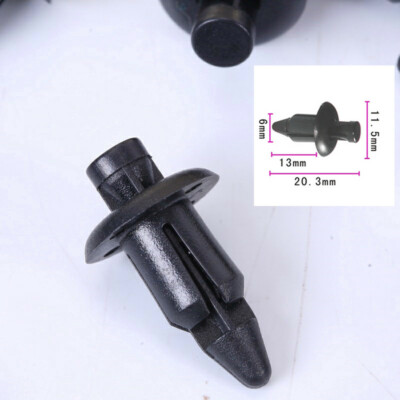 100x ATV Motorcycle Body Clips Fender Rivet For GSXR 1300 1000 750 600 ...