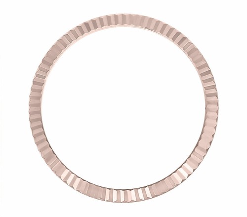 FLUTED BEZEL FOR ROLEX DATEJUST 116200,116231,116135,116185,116285 18K ...