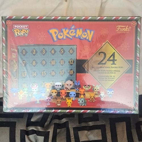 New Pokemon Pocket Funko Pop Holiday Advent 24 Day Countdown Calendar ...
