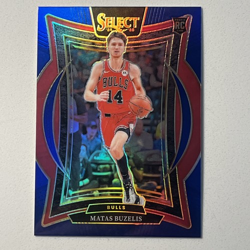 Matas Buzelis 2024-25 Select Blue Concourse Rookie Card #70 Chicago ...