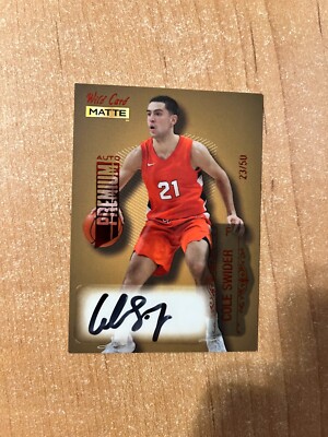2022-23 Wild Card Matte Gold - Cole Swider - Red Foil Auto #d /50 | eBay