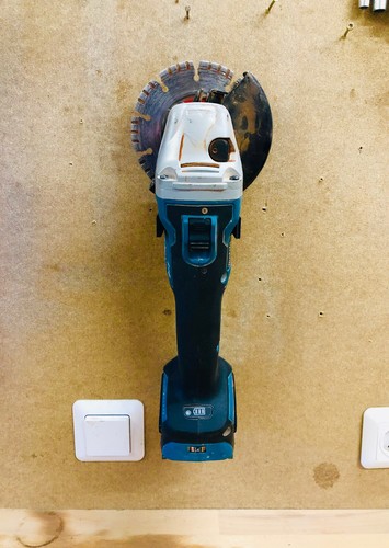 Makita 18V Flex Winkelschleifer Wandhalter Halter Halterung Wand | eBay.de