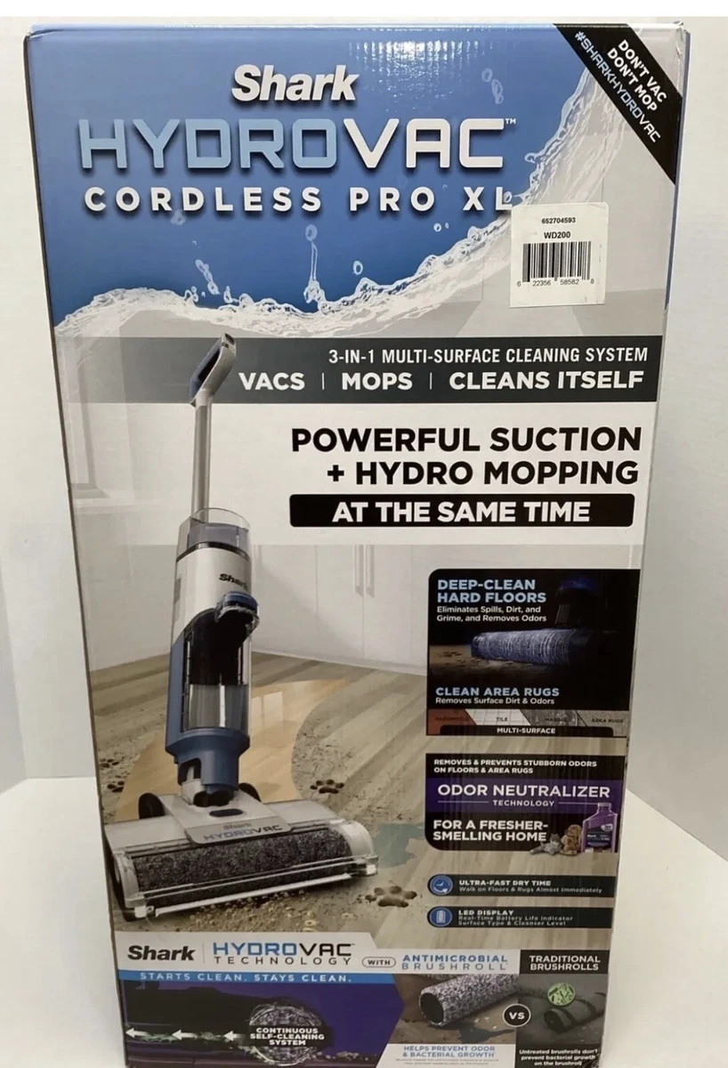 Shark HydroVac Cordless Pro XL 3-in-1 Multi-Surface Vacuum, 59% OFF