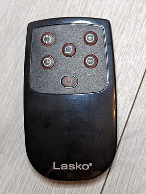 Genuine OEM Lasko Fan Replacement 6 Button Black Remote Control | eBay