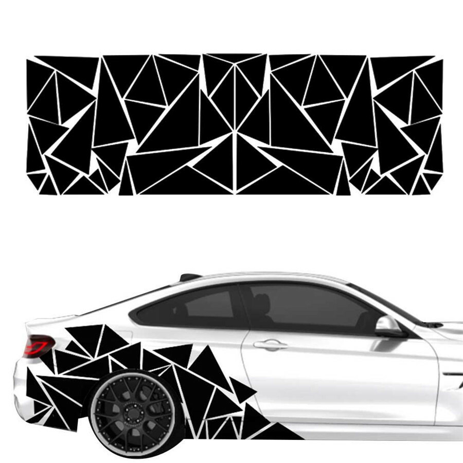 Car Stickers Design For Black Car