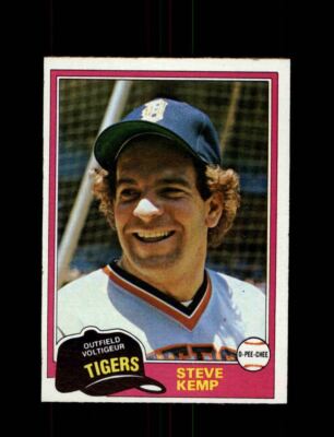 1981 STEVE KEMP O-PEE-CHEE #152 TIGERS GRAY BACK *3714 | eBay