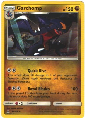 Garchomp 99/156 Ultra Prism Regular Rare Pokémon TCG | eBay