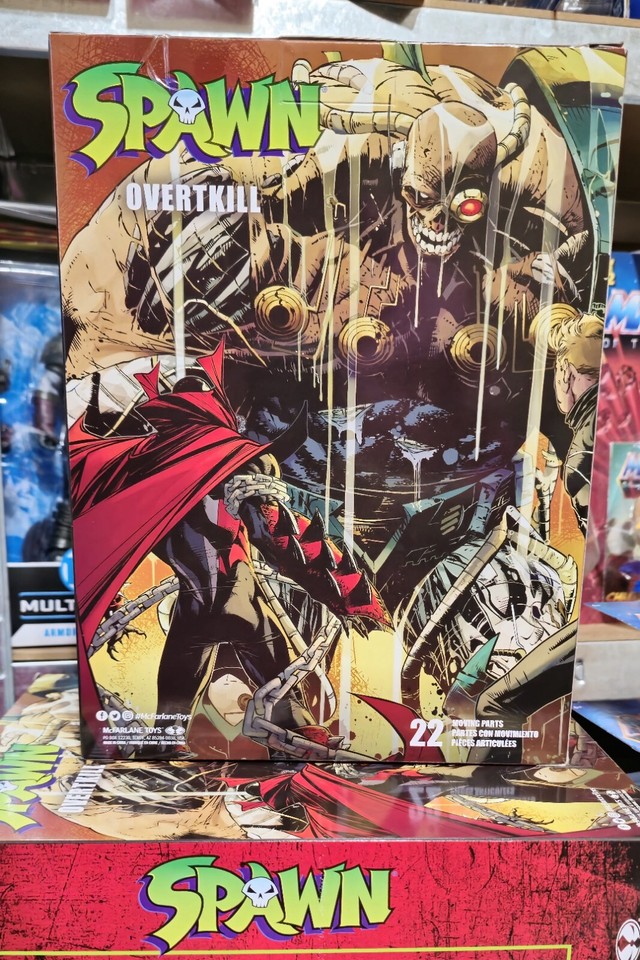 spawn action figures overtkill Mcfarlane Mega Figure | eBay