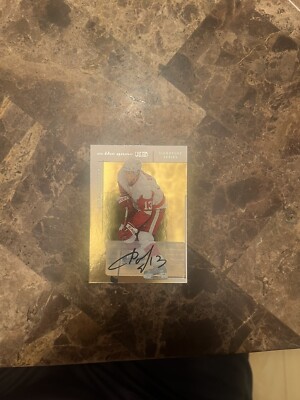 2003-04 Pavel Datsyuk Auto Autographed Card Wings Signature Series Gold ...