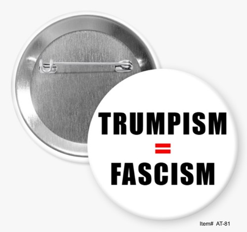 Ten variety pack of 2.25" Pinback Anti-Trump buttons / Hommel's Buttons ...