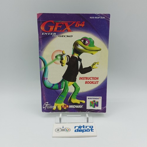 Notice Gex / Nintendo 64 / N64 / PAL / EUR | eBay