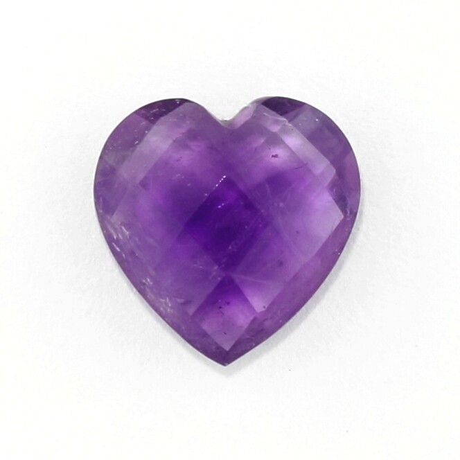 AFRICAN AMETHYST 10 MM HEART BRIOLETTE CUT ALL NATURAL F-5068 | eBay