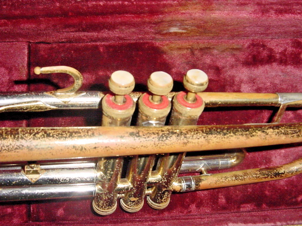 EARLY VINTAGE YORK TRUMPET HALLMARK LOW SERIAL GRAND RAPIDS MICH | eBay UK