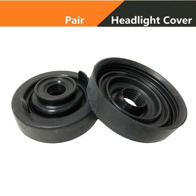 80mm Car Headlight Bulb Dust Cover Rubber Waterproof Cap For LED HID ...