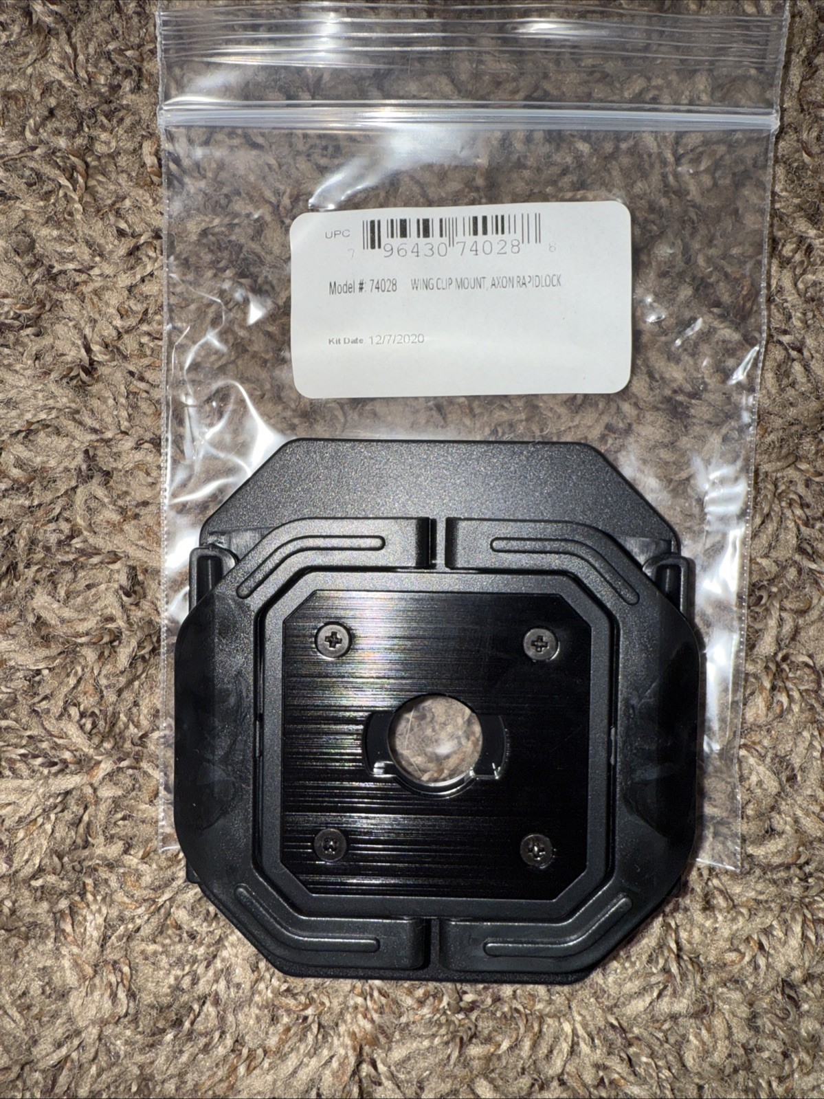 Axon Body 2 Wing Clip Camera Mount (74028) for sale online | eBay
