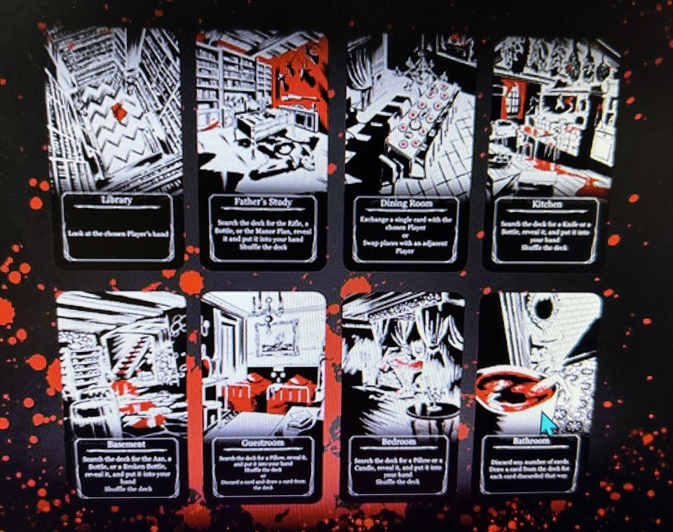 Raven Manor Card game, As seen on Kickstarter Horror and Monster | eBay