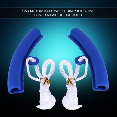⁺2Pcs Car Motorcycle Wheel Rim Protectors Tire Edge Protection Tyre ...