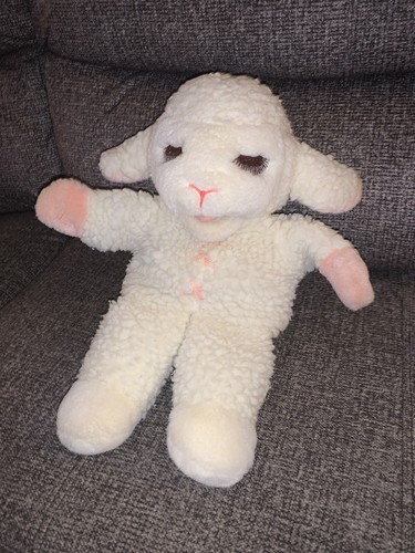 VTG 14” Lamb Chop Puppet Stuffed Animal Plush 1987 Shari Lewis Enterprises | eBay