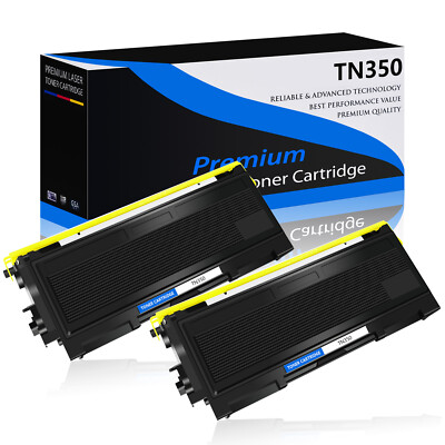 2 Pack for Brother TN350 Toner Cartridge MFC-7820D MFC-7820N DCP-7010 ...