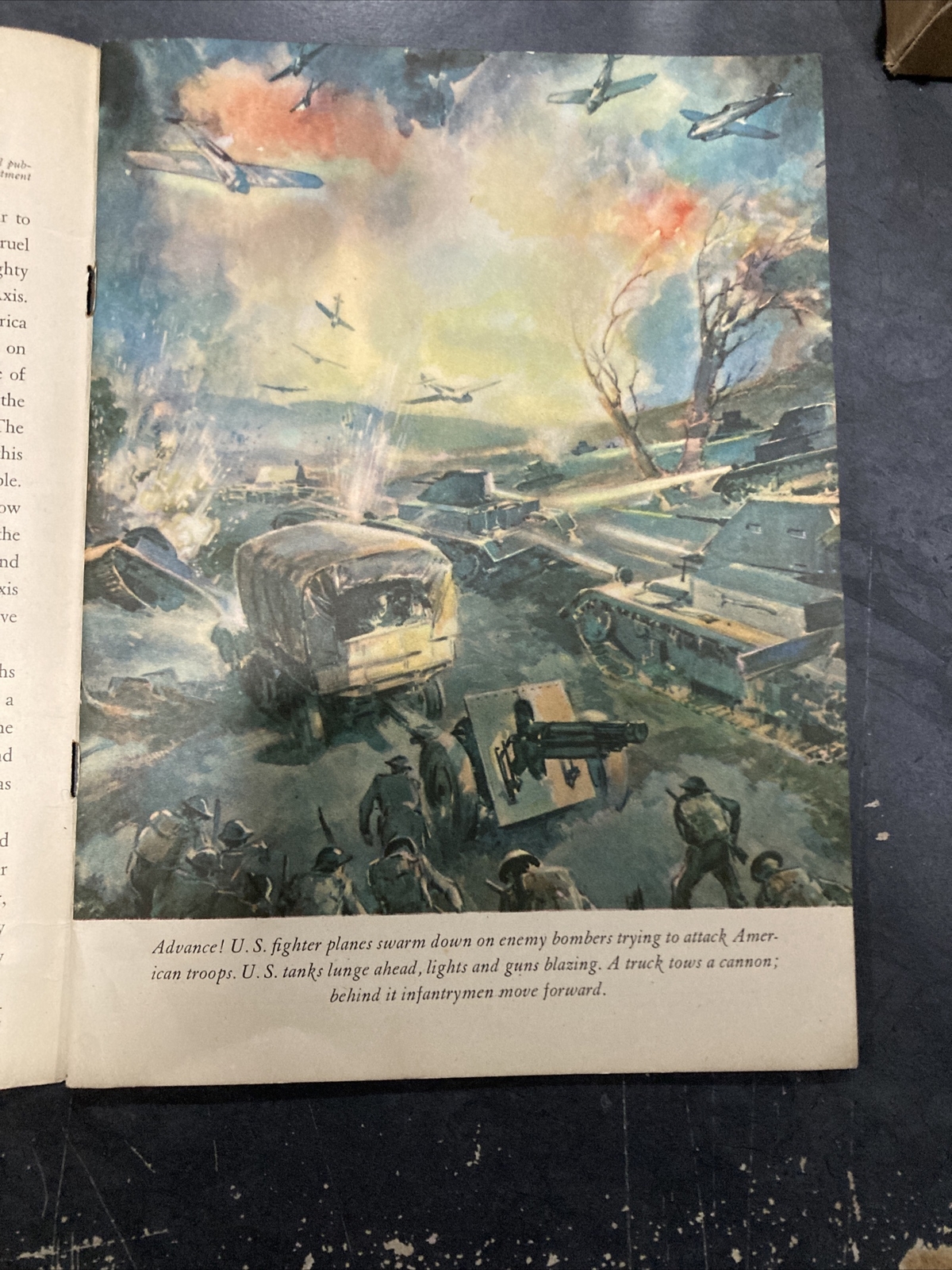 Vintage US Army In Action 1942 Whitman #797 WW2 Tanks Planes War | eBay