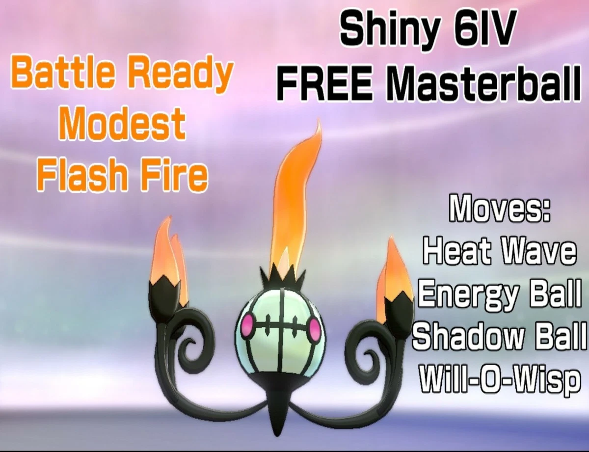 Shiny Chandelure