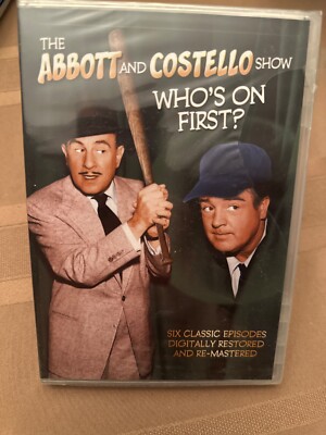 The Abbott & Costello Show: Who's on First? DVD 6 EPISODES BRAND NEW | eBay