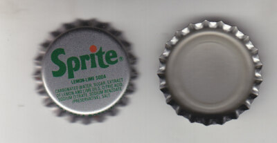 SPRITE BOTTLE CAPS..100 PIECES PLASTIC LINED UNUSED NEVER CRIMPED | eBay