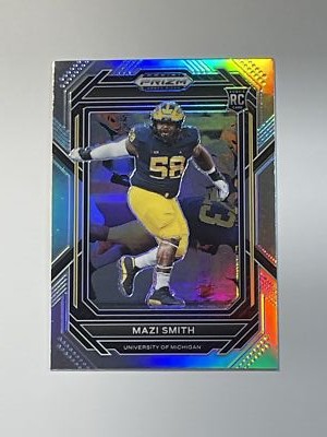 2023 Panini Prizm Draft Picks Mazi Smith #187 Silver | eBay