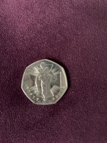 RARE Fifty Pence 50p Commemorative World War 2 ll Coin 2006 wounded ...