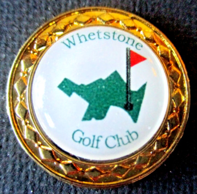 vtg - WHETSTONE GOLF CLUB gc - Golf Ball Marker - Leicester England ...