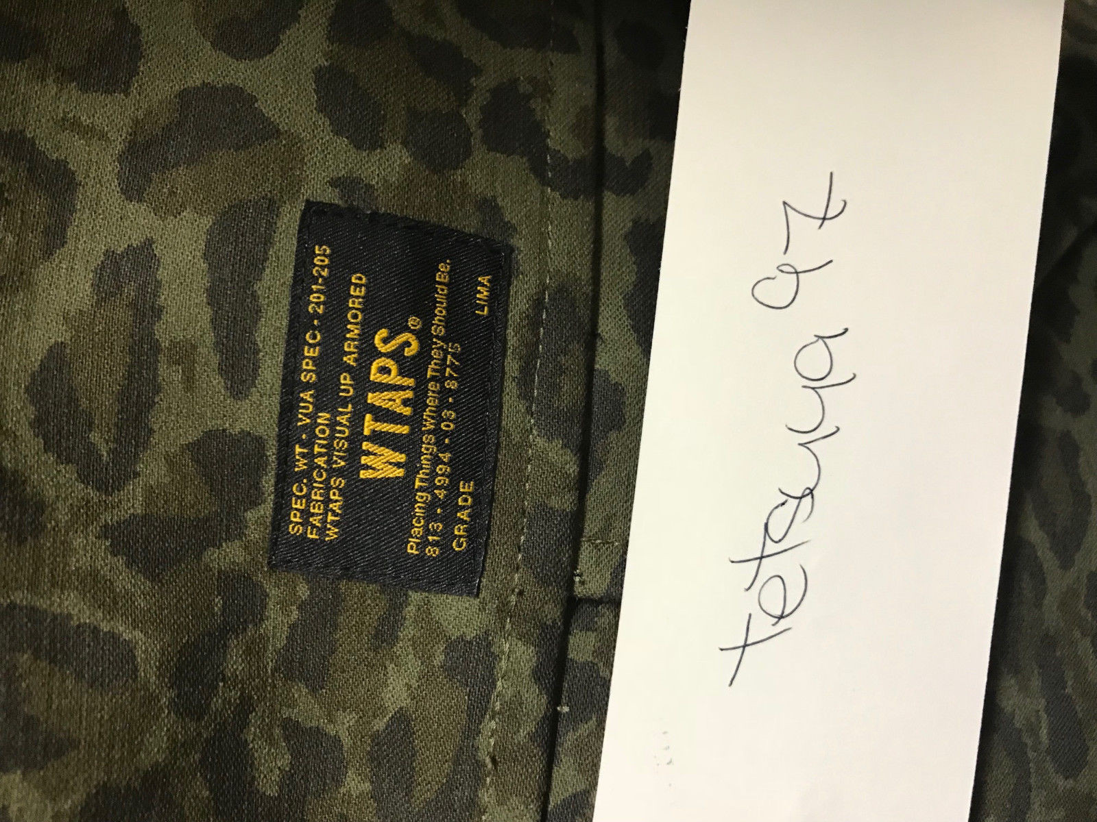 Wtaps Parasmock 3Layer Leopard Jacket supreme visvim | eBay